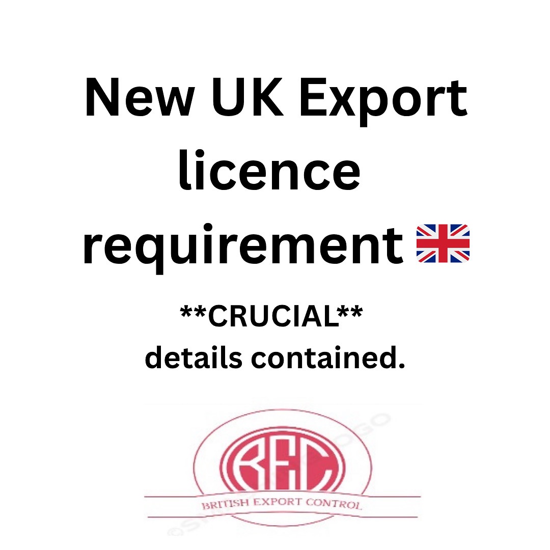 New crucial update for UK export license applications! – British Export ...
